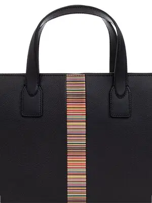 Paul Smith Signature Stripe Leather Handbag