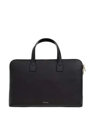 Paul Smith Signature Stripe Leather Handbag - Multicolor