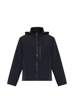 Paul Smith Hooded Zip Jacket With Chest Pocket - Multicolor