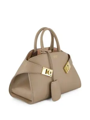 FERRAGAMO Hug Mini Leather Handbag
