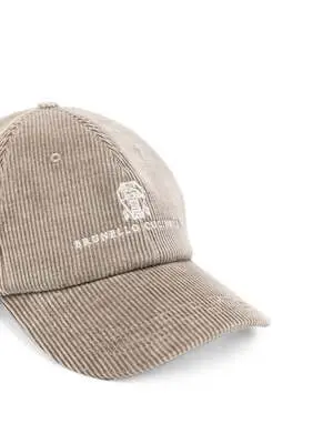 Brunello Cucinelli Logo Cotton Baseball Cap