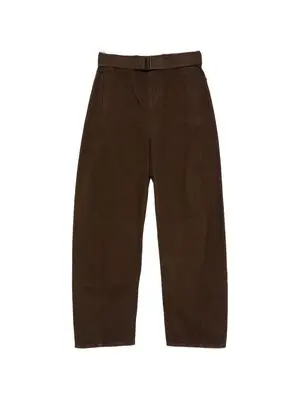 LEMAIRE Twisted Belted Wide Leg Jeans - Multicolor