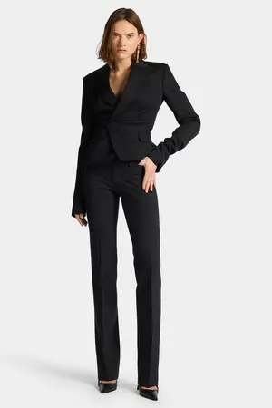 Dsquared2 Tailored Cigarette Trousers With Flared Leg