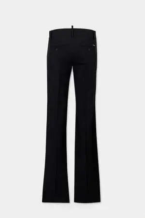 Dsquared2 Tailored Cigarette Trousers With Flared Leg