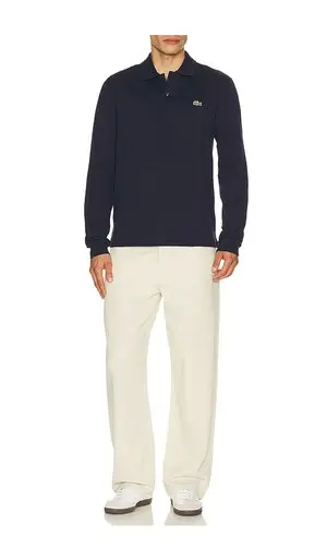 Lacoste Classic Fit Long Sleeve Polo In . Also