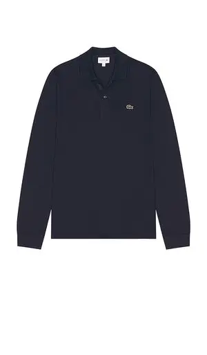 Lacoste Classic Fit Long Sleeve Polo In . Also