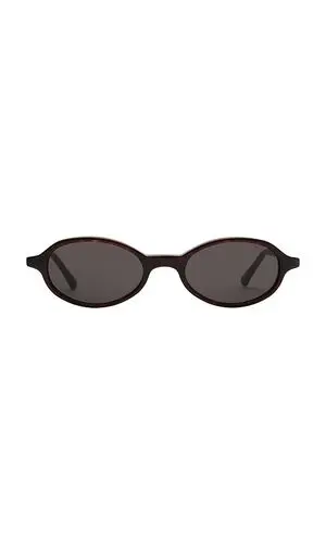 SHEVOKE Oval Tortoiseshell Sunglasses