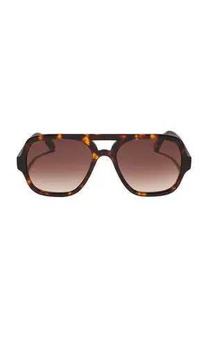 DIFF EYEWEAR Layton Sunglasses - Brown