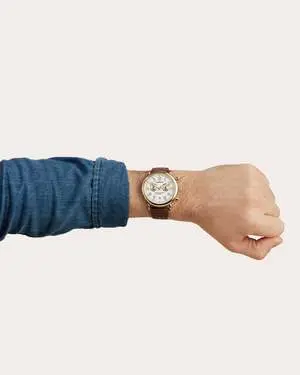 Shinola Runwell 41mm Two-eye Chronograph Watch