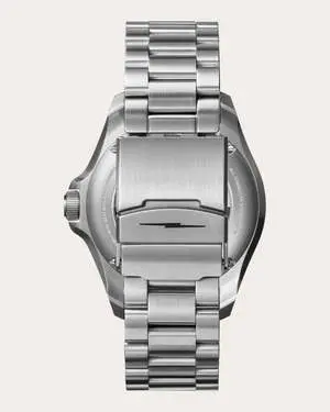 Shinola The Monster Gmt Automatic 40mm Stainless Steel Watch Set