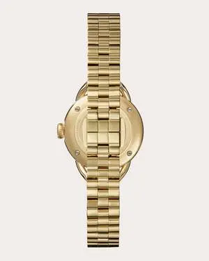 Shinola Runabout 25mm Goldtone Bracelet Watch