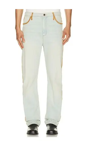 AUSTIN POST Leather Edge Highland Slim Cut Jean