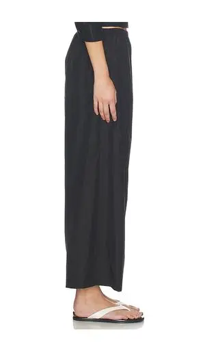 Theory Fluid Cropped Pants - Black