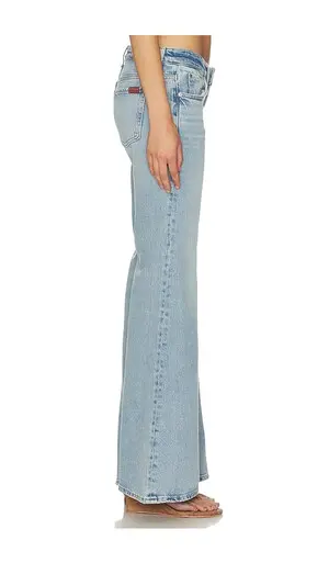7 For All Mankind Low Flare Rigid Denim Jeans