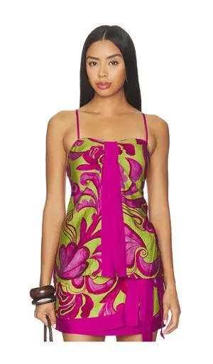 SEVEN WONDERS Catriona Split Front Top