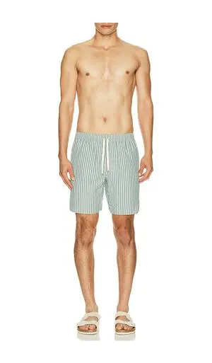 RHYTHM Seersucker Stripe Jam Short