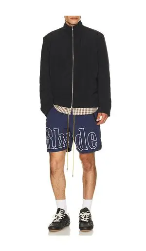 Rhude Logo Print Shorts