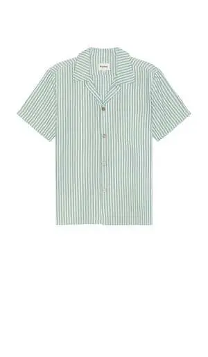 RHYTHM Seersucker Stripe Shirt In . Also