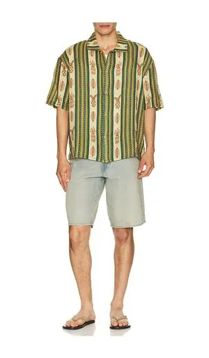 RHYTHM Propagate Shirt In . Also - Green