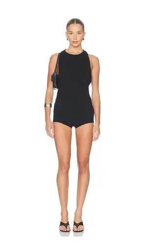 EB DENIM Romy Knit Racer Tank Top