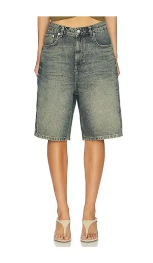 GESTUZ Susara High Waisted Denim Shorts