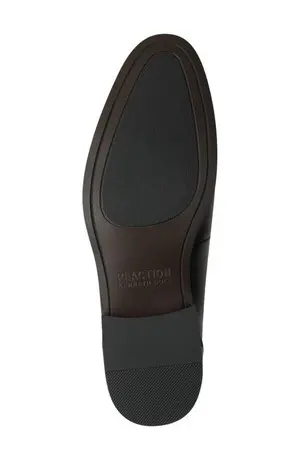 KENNETH COLE Miller Faux Leather Bit Loafer - Black