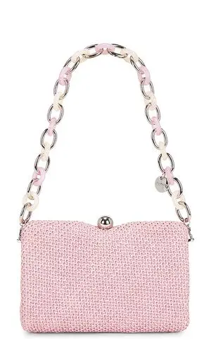 OLGA BERG Birdie Textural Top Handle Bag