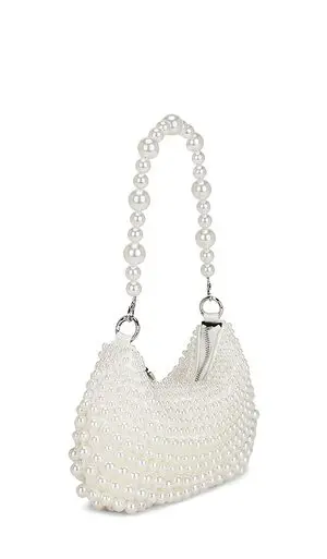 OLGA BERG Pia Pearl Croissant Bag