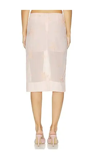 Lpa Midi Skirt - Pink