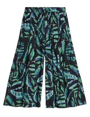 ALBARAY Painterly Palm Culottes