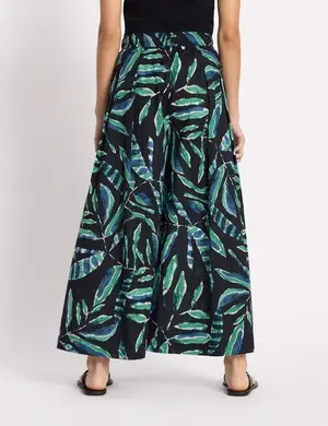 ALBARAY Painterly Palm Culottes