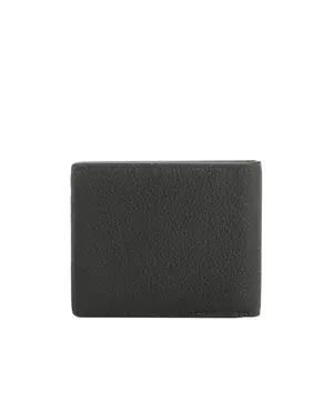 Burberry Logo Plaque Bifold Wallet