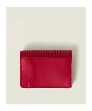 Miu Miu Matelassé Nappa Leather Card Holder