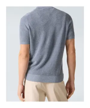 Brunello Cucinelli Linen And Cotton Polo Shirt