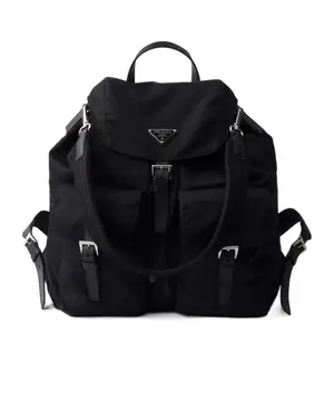 Prada Re-nylon Backpack - Black