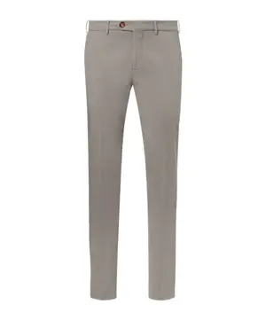 Brunello Cucinelli Cotton Slim Pants - Gray