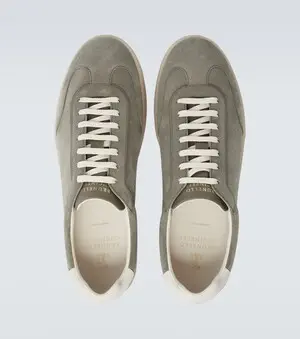 Brunello Cucinelli Suede Sneakers