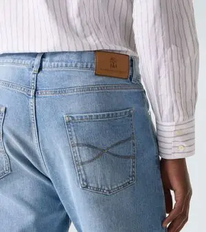 Brunello Cucinelli Mid-rise Straight Jeans