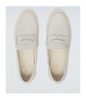 Brunello Cucinelli Suede Slip-on Sneakers