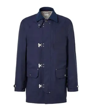 Brunello Cucinelli Cotton-blend Jacket - Blue