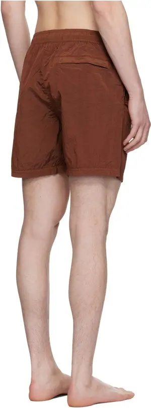 Stone Island Compass-patch Swim Shorts