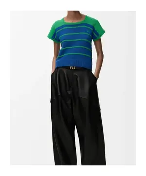 Loewe Sleeveless Sweater In Cotton And Wool