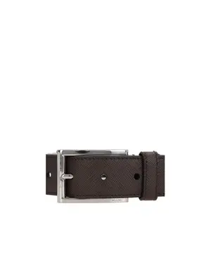 Prada Saffiano Leather Belt
