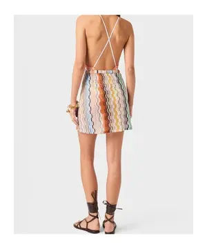 Missoni Mini Skirt In Pure Viscose