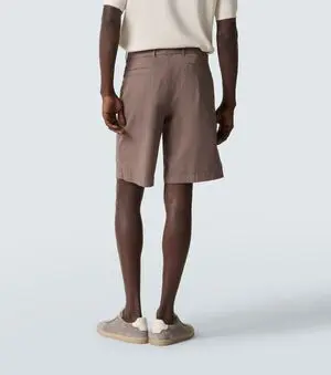 Brunello Cucinelli Cotton-blend Bermuda Shorts