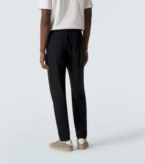 Brunello Cucinelli Cotton-blend Jersey Sweatpants