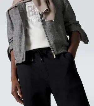 Brunello Cucinelli Cotton-blend Jersey Sweatpants