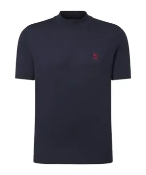 Brunello Cucinelli Cotton Sweater - Blue