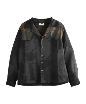 COMMUNS Floral-jacquard Shirt