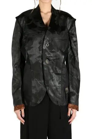 COMMUNS Classic Button Jacket With Long Sleeves